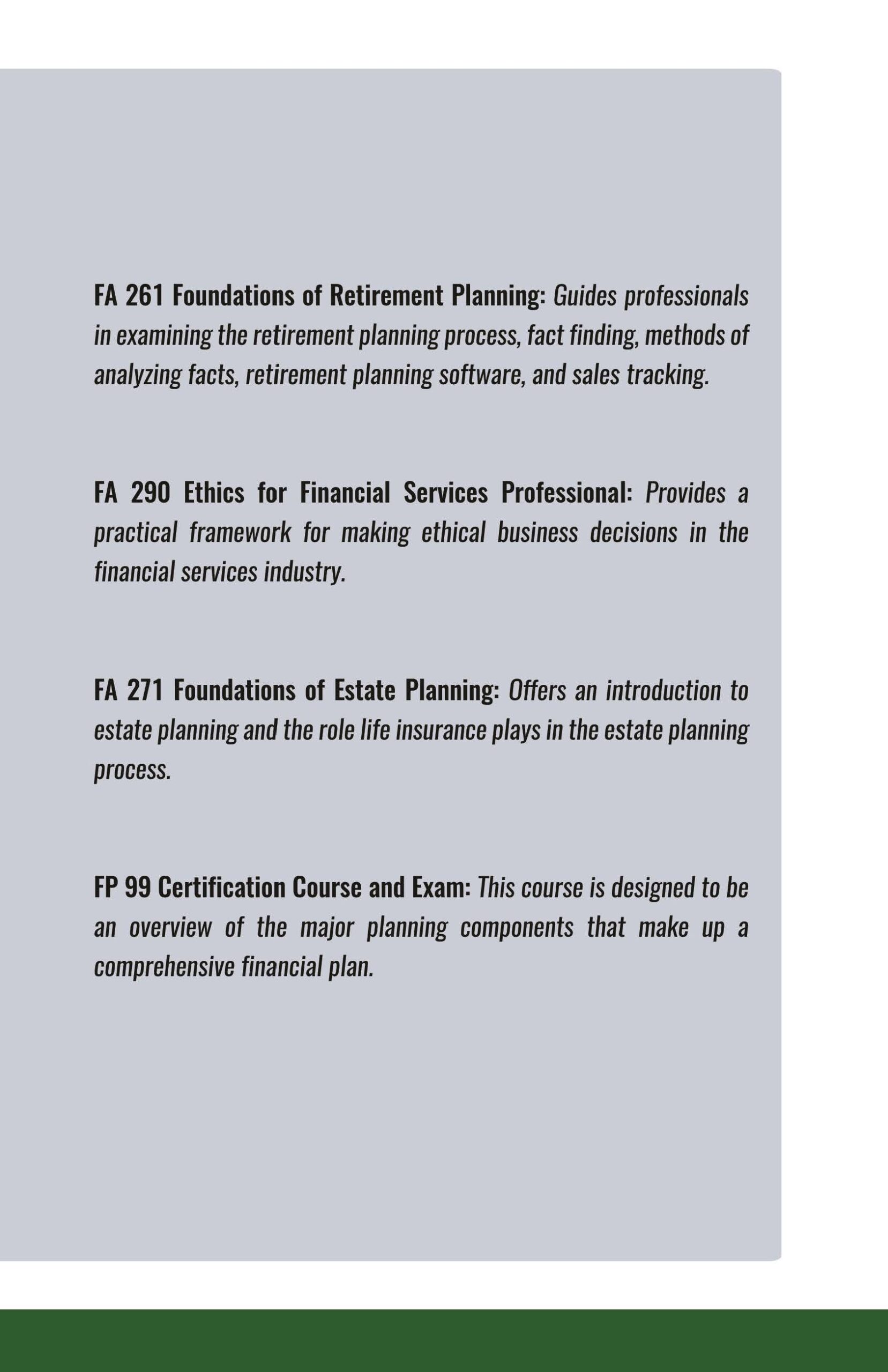 FSCP - Trinidad and Tobago Association of Insurance and Financial Advisors