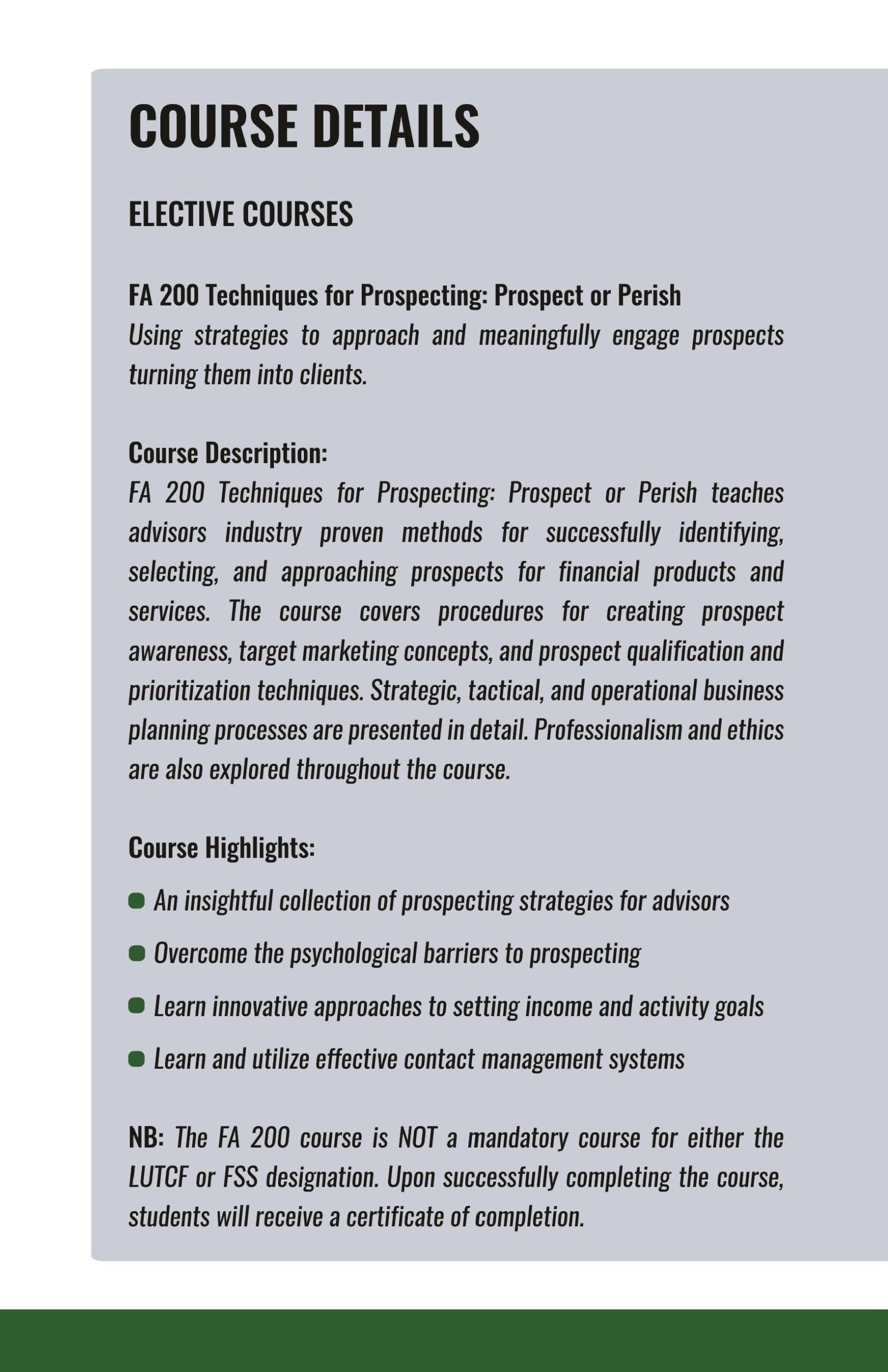 FSCP - Trinidad and Tobago Association of Insurance and Financial Advisors